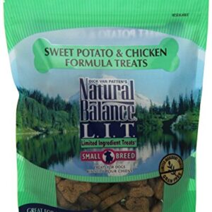 Natural Balance 236530 12-Pack Lit Chicken And Sweet Potato Treat For Pets, 8-Ounce