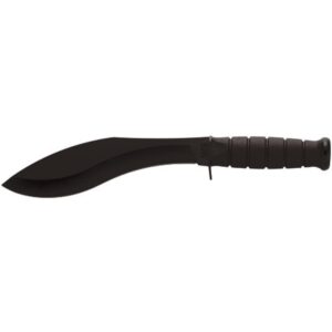 ka-bar combat kukri knife , black