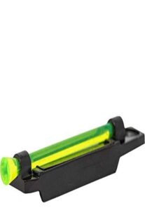 dead ringer accu-bead| universal magnetic front sights with interchangeable light pipes | three sights fitting 1/4", 5/16" and 3/8" ribs, six light pipes,green