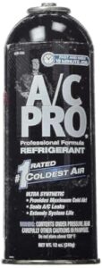 interdynamics a/c pro acp-102 ultra synthetic a/c recharge r-134a car refrigerant - 12 oz