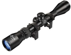 cvlife 3-9x40 optics r4 reticle crosshair scope with 20mm free mounts