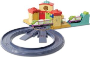 chuggington plarail koko & garage set (plarail model train) by takara tomy