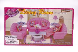 gloria dollhouse furniture living room playset