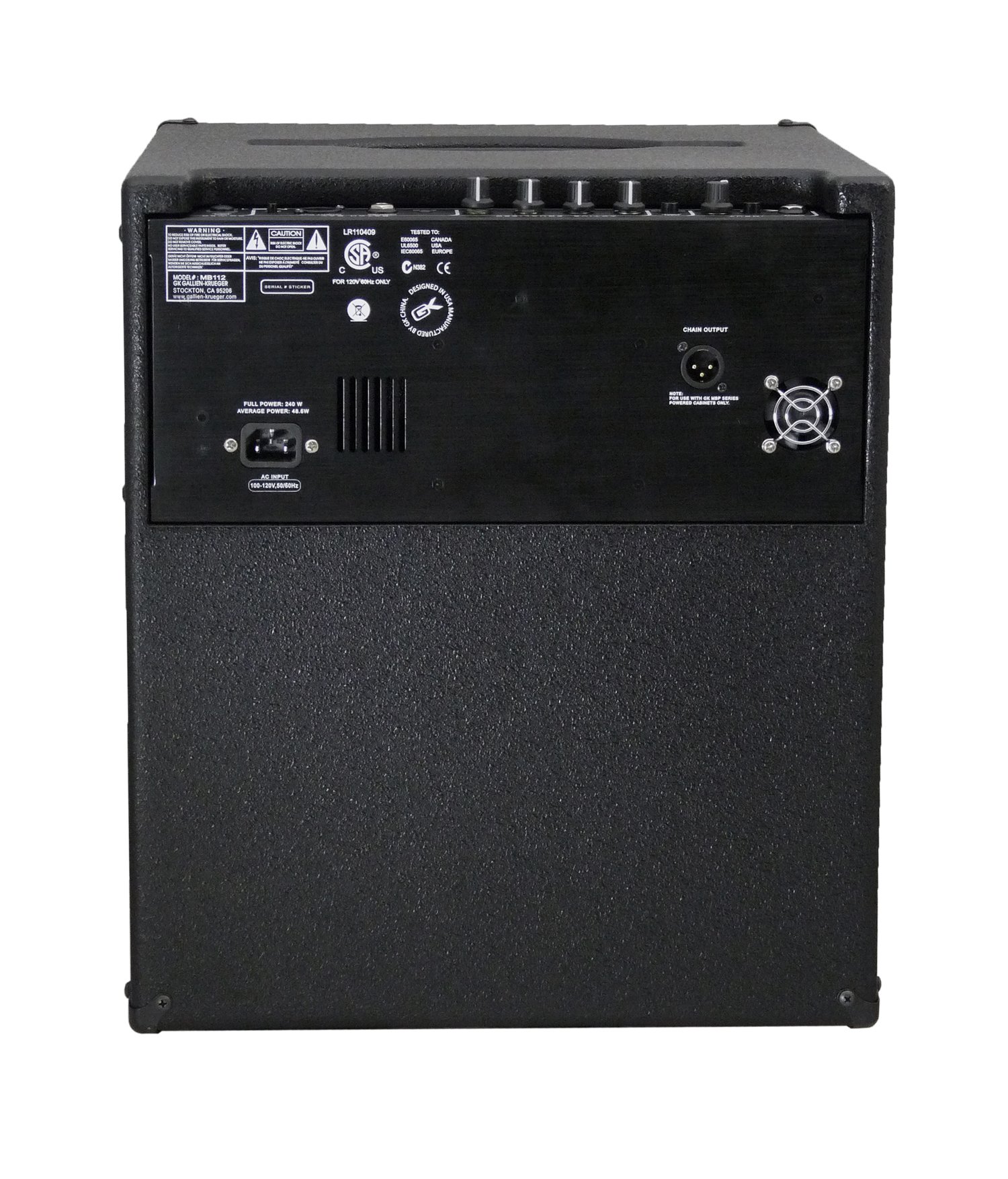 Gallien-Krueger MB112-II 200W 1x12 Combo Bass Amp