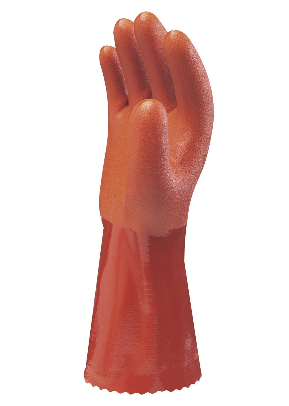 Chemical Resistant Gloves, Orange, S, PR