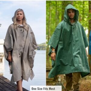 FROGG TOGGS Ultra-Lite2 Reusable Waterproof Breathable Poncho