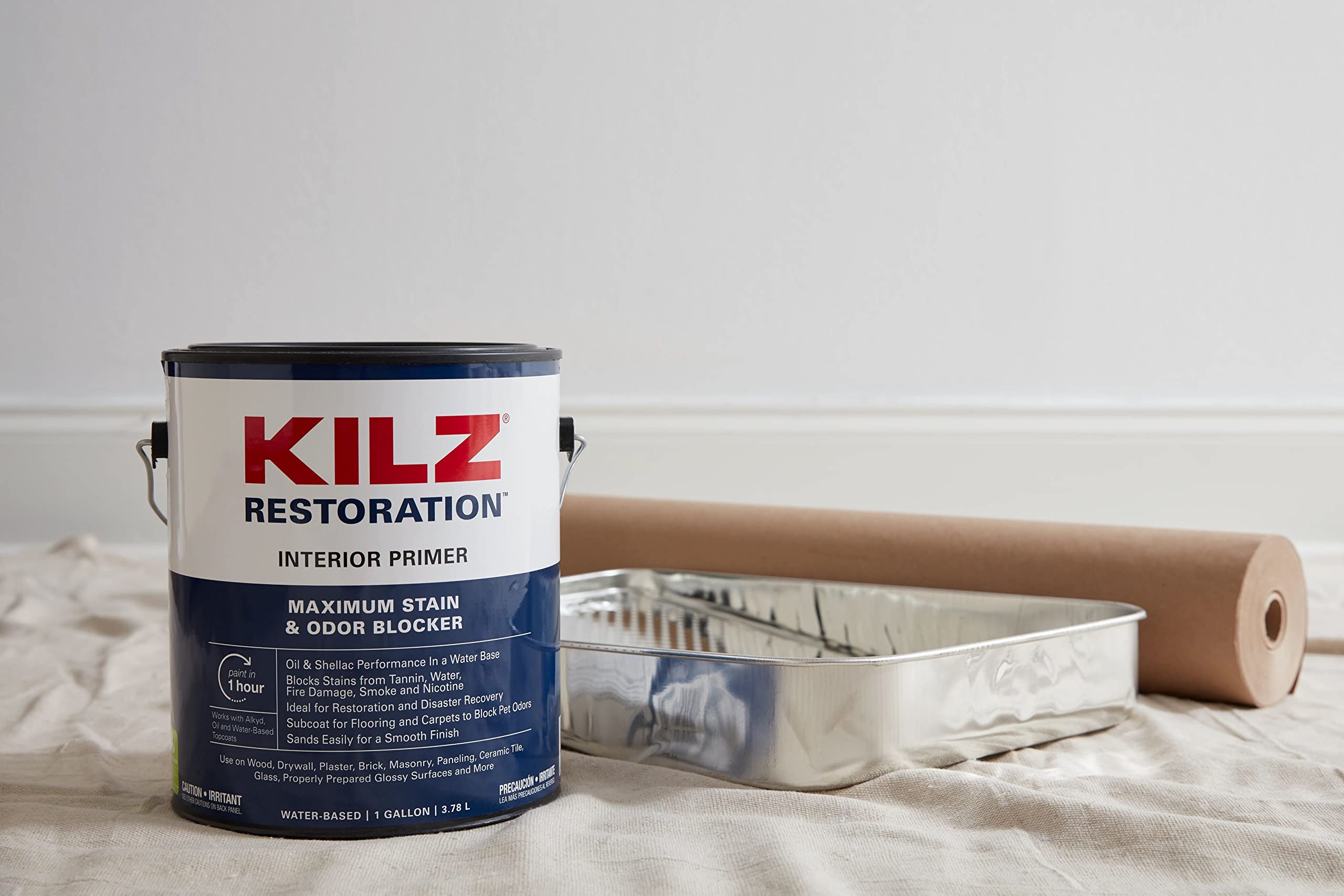 KILZ Restoration Primer, Interior, 1 Gallon