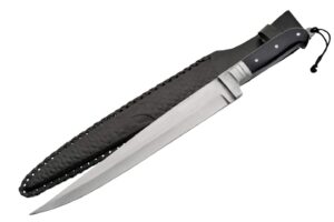 szco supplies khyber bowie knife,black,19 inches