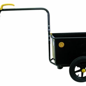 Bellelli Bicycle Luggage Trailer (Black/ Yellow, 58x39x30-cm)