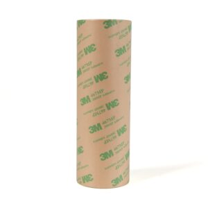 3m 467mp clear adhesive transfer tape, 6" width x 5yd length (1 roll)