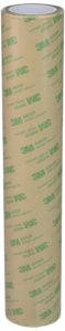 3m, 12-5-468mp, adhesive transfer tape, polycoated kraft paper, tan, 12 in x 15 ft, 1 count