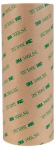 3m 9495le adhesive transfer tape - 6 in. x 15 ft. double coated polyester tape roll with 300lse laminating adhesive. sealants and adhesives