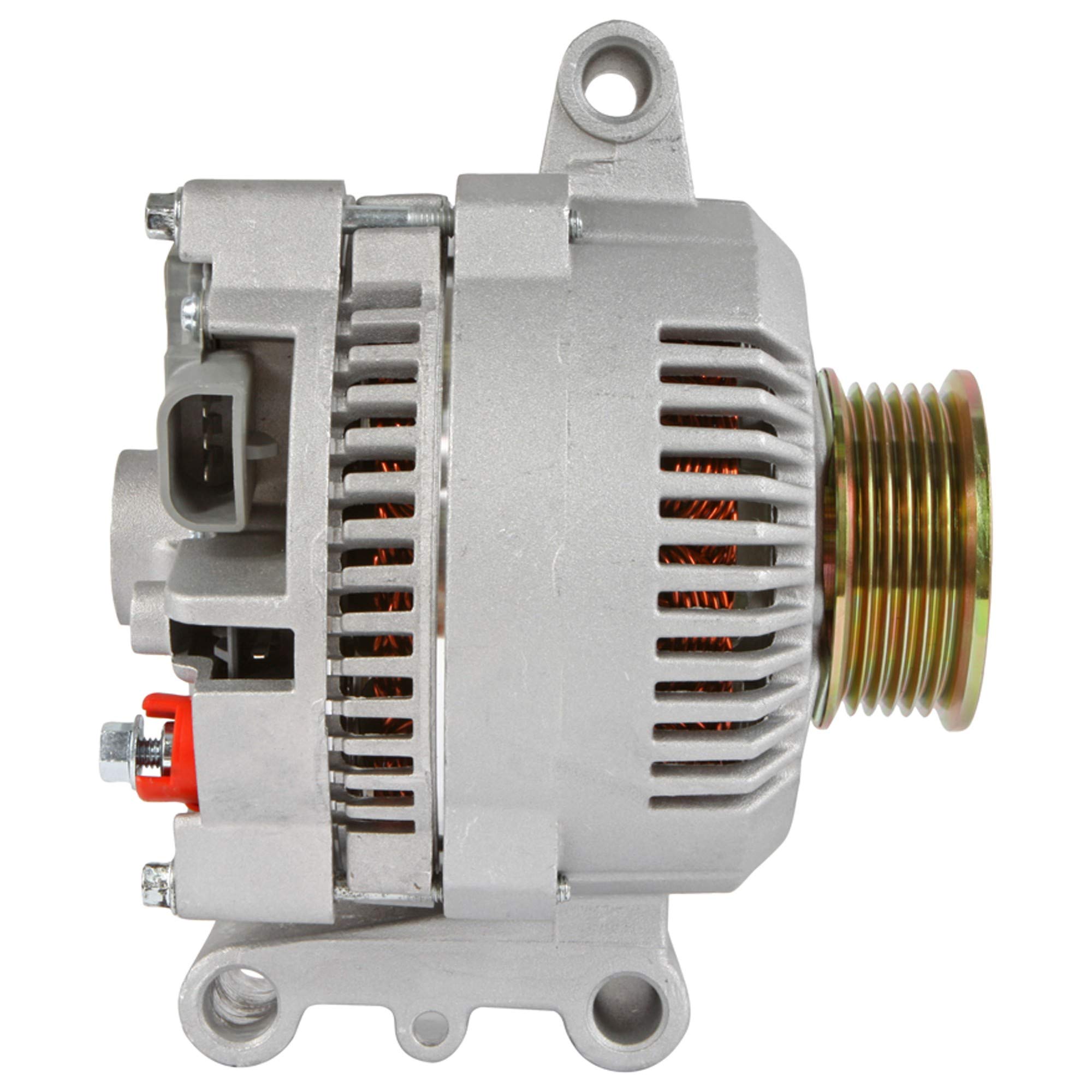 New DB Electrical Alternator Compatible with Ford F-150, F-250, F-350 Pickup 1972-98, 1993-1996, Explorer 1991-1994, F07F-10300-AA, F07U-10300-AA, F07U-10300-AB, 7750N-6G1, AFD0012