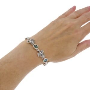 PammyJ Sea Turtle Bracelet Charms with Abalone