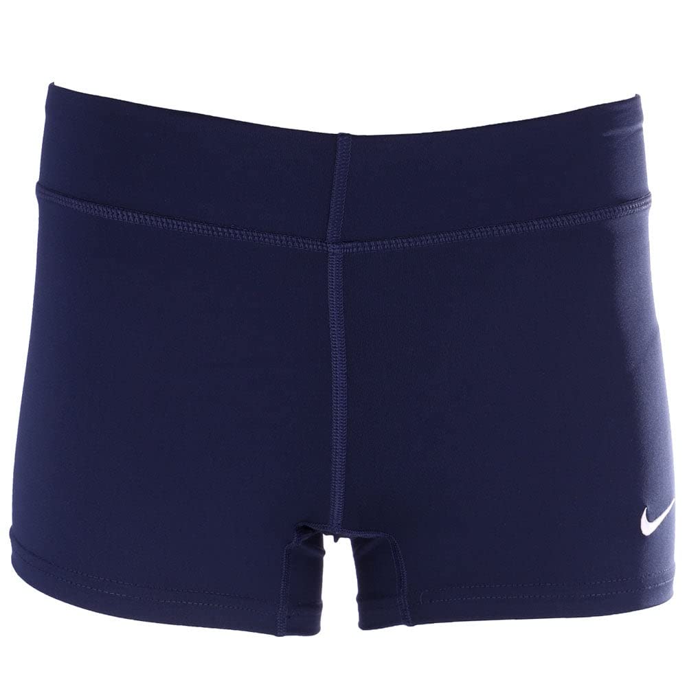 Nike Girls Performance Game Shorts Youth (Large, Navy)