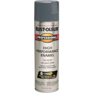 rust-oleum professional gloss dark machine gray spray paint 15 oz.