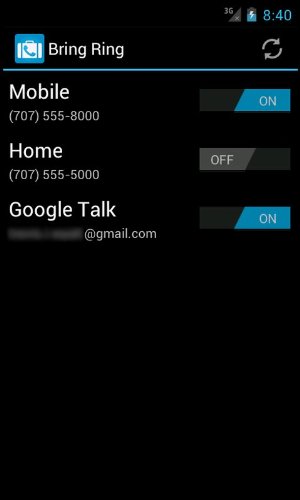 Bring Ring (for Google Voice)