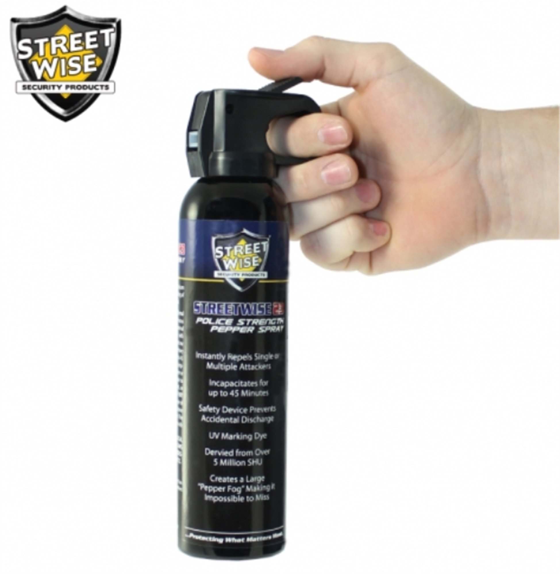 Streetwise Security Products Police Strength Streetwise 23 Pepper Spray, 9-Ounce, Fire Master