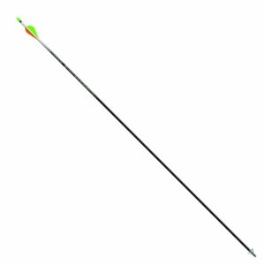 easton 619389 pack of 6 axis arrow with 2-inch vane, black