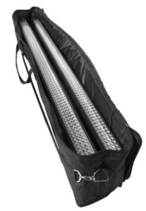 chauvet lighting - vip gear bag for 2; 1 m strip fixtures (chs-60),black