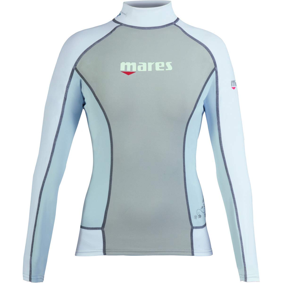 Mares Women's Trilastic Rash Guard Shirt Long Sleeve - Pink, 10