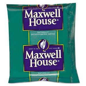 maxwell house 390390 coffee, original roast decaf, 1.1oz pack, 42/carton