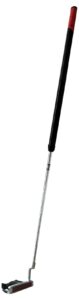 precise sp-009 stainless belly putter with winn grip and bonus headcover (right hand, 42 inch),black/red