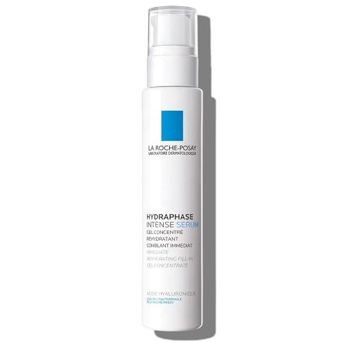 La Roche-Posay Hydraphase Intense Hyaluronic Acid Serum, Plumping Daily Face Serum For Dry and Sensitive Skin