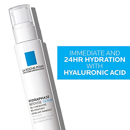 La Roche-Posay Hydraphase Intense Hyaluronic Acid Serum, Plumping Daily Face Serum For Dry and Sensitive Skin