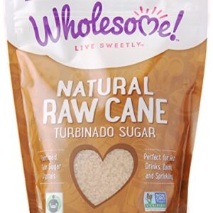 Wholesome Sweeteners Raw Fair Trade Certified Sugar Cane, 24 oz