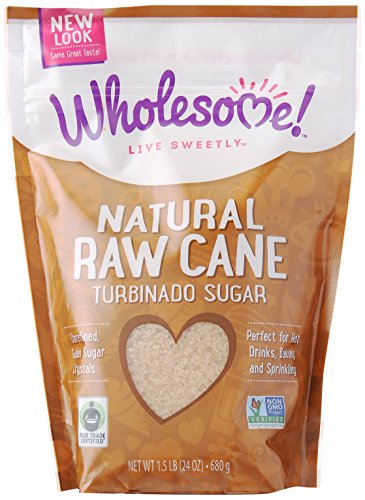 Wholesome Sweeteners Raw Fair Trade Certified Sugar Cane, 24 oz