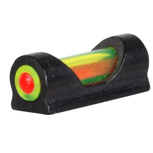 truglo fat bead dual-color fiber optic sight 2.6mm green