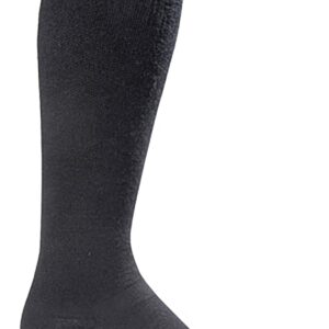 Sockwell Women's On the Spot Moderate Graduated Compression Sock, Black-Solid - M/L