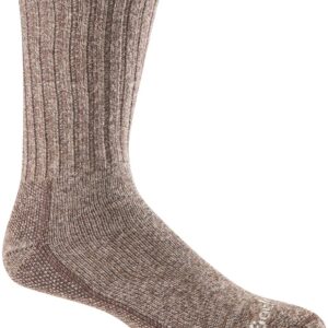 Sockwell Men's Big Easy Relaxed Fit Sock, Espresso - L/XL