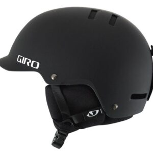 Giro Surface S Snowboard Ski Helmet (Matte Black, Large)