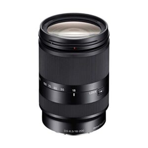 sony 18-200mm f3.5-6.3 e-mount lens sel18200le