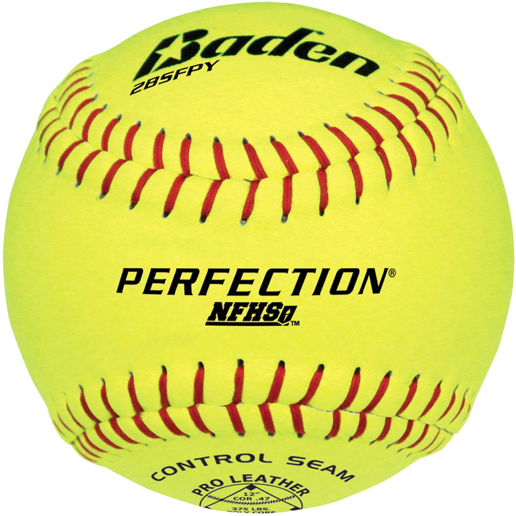 Baden 12" NFHS Lexum Series Fastpitch Softball (Dozen)