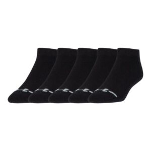 Under Armour Men's Charged Cotton No Show Socks, Black, Large