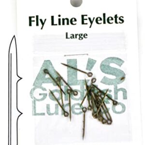 Al's Goldfish Lure Co. FL2-24 Fly Line Eyelet, Large for line weights 6, 7, 8, 9