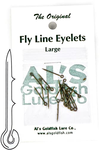 Al's Goldfish Lure Co. FL2-24 Fly Line Eyelet, Large for line weights 6, 7, 8, 9