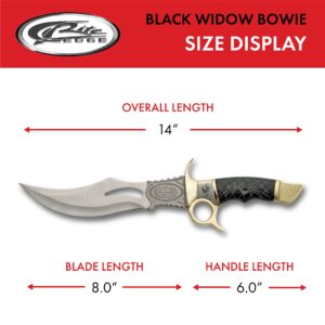 Szco Supplies14” Black Widow Bowie Knife