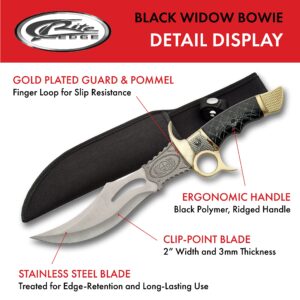 Szco Supplies14” Black Widow Bowie Knife