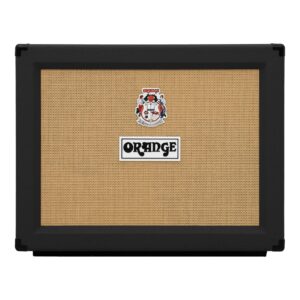 orange amps open back cabinet (black)