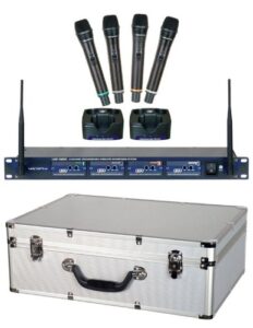 vocopro uhf58059 rec 4 ch wrls mic system