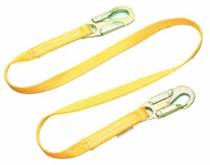 miller honeywell safety products by t9111w-z7/6ftaf 6-feet web positioning and restraint lanyard