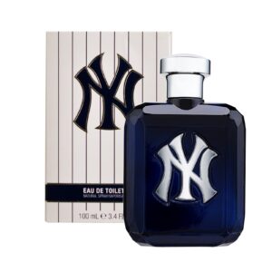 new york yankees fragrance men's eau de toilette spray, 3.4 fluid ounce