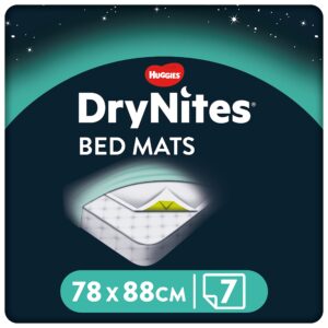 huggies drynites bed mats - 4 x packs of 7 (28 mats)