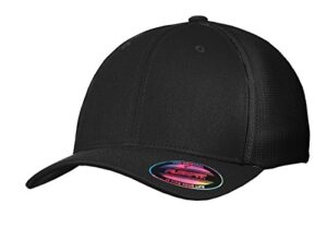 port authority flexfit mesh back cap. c812