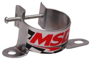 82131 msd ignition coil bracket (canister style), vertical mounting gm coils