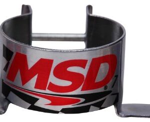 82131 MSD Ignition Coil bracket (Canister Style), Vertical Mounting GM coils